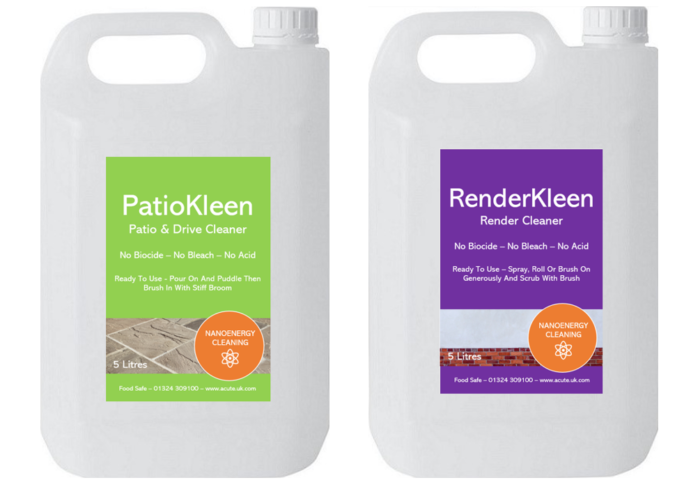 Painted Render Cleaner Chemical - Eco-Friendly - Food -Safe