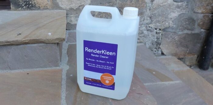 Painted Render Cleaner Chemical - Eco-Friendly - Food -Safe