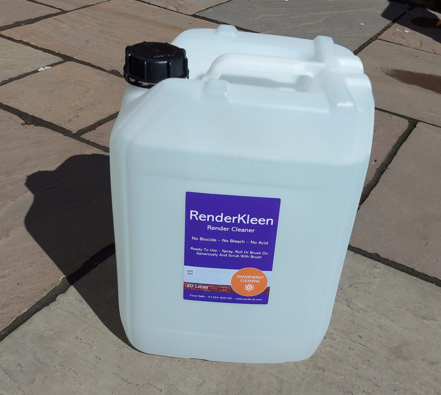 Painted Render Cleaner Chemical - Eco-Friendly + Food Safe