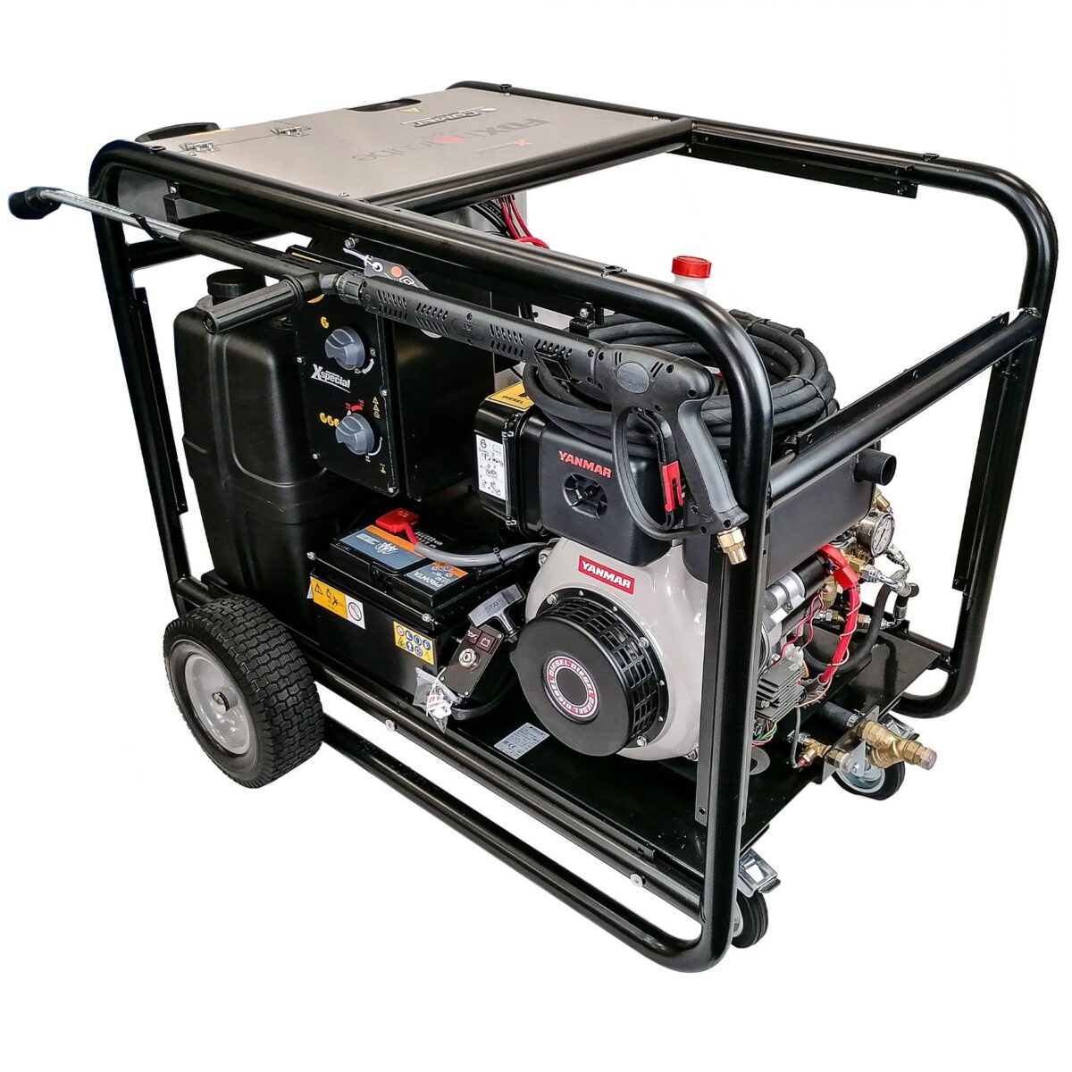 Diesel Hot Pressure Washer - Up To 140 Degrees Celsius