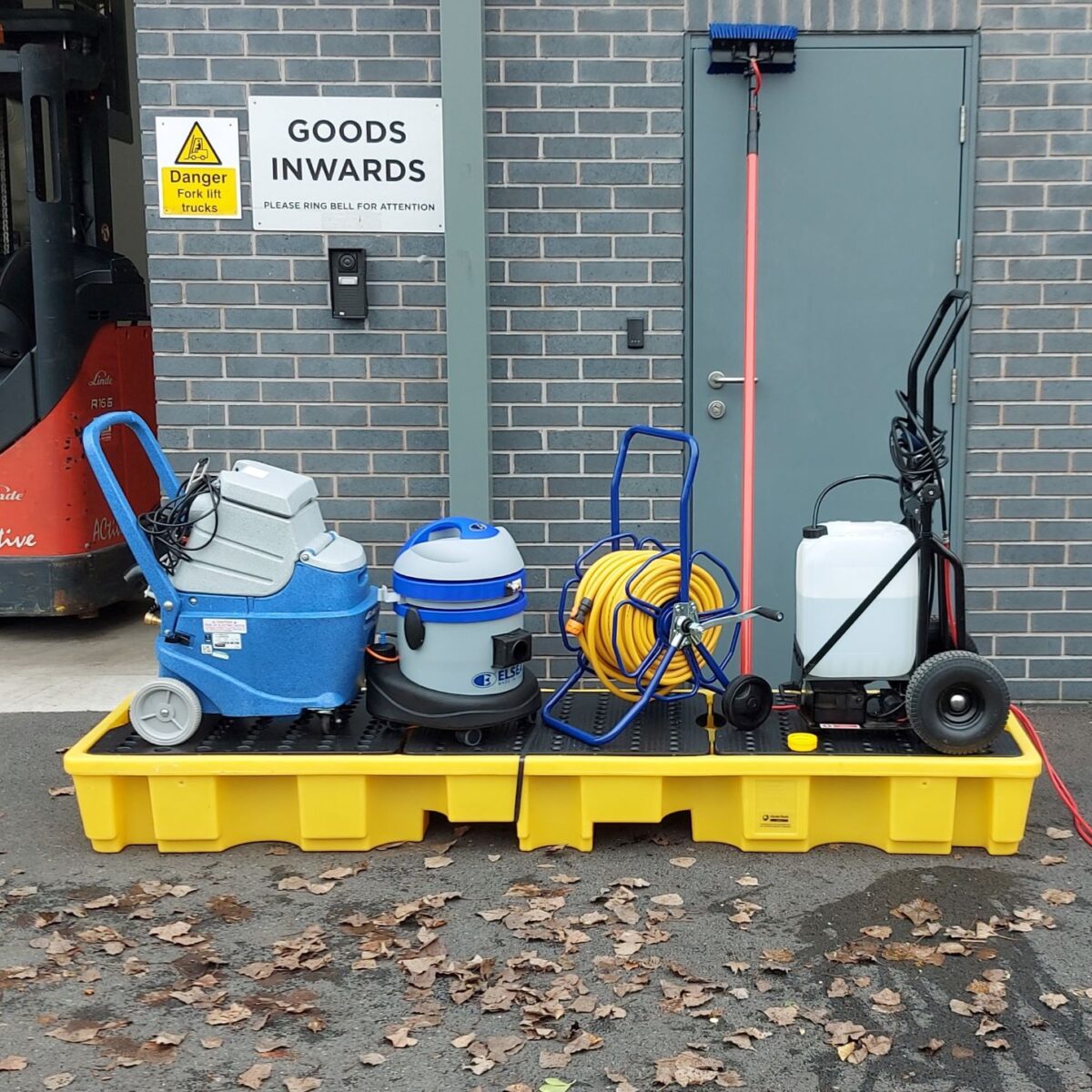 Oil Bund Trays - 2.45 Metres Long - 235 Litres Capacity