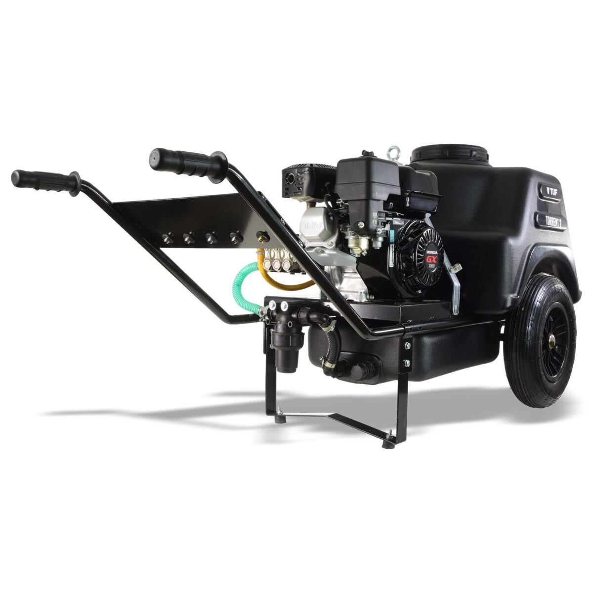 Mini Bowser Pressure Washer – Petrol 7HP Power – 150L Tank